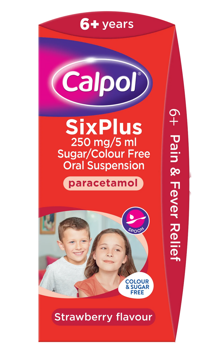 CALPOL 6+ SUSPENSION 140ML – YouPharmacy